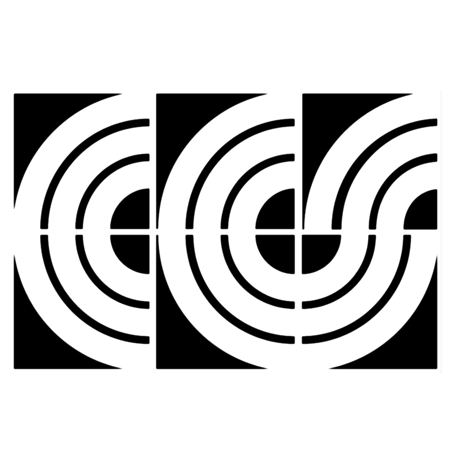 CCS Retro Logo Sticker | College for Creative Studies Bookstore